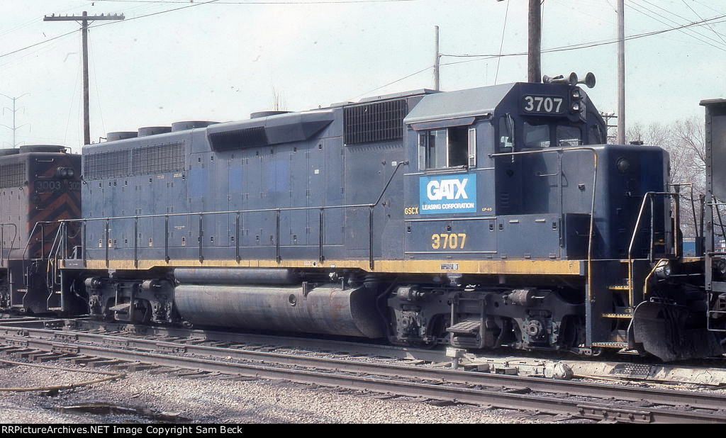 GATX 3707--GP40